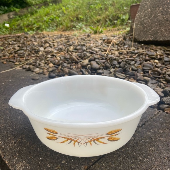 Fire King | Kitchen | Vintage Fireking Ovenware Casserole Dish 12 Quart ...